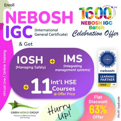 Nebosh HSW Course | Nebosh HSW Certificate Training Dubai & Abu Dhabi | GREEN WORLD SAFETY AND ...