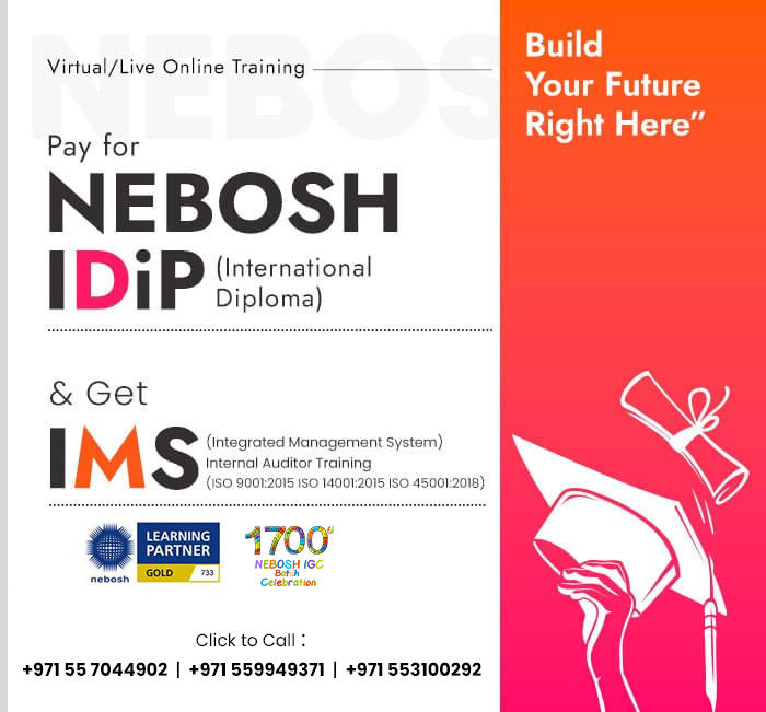 NEBOSH International Diploma (IDIP) Course in Dubai | Green World Group