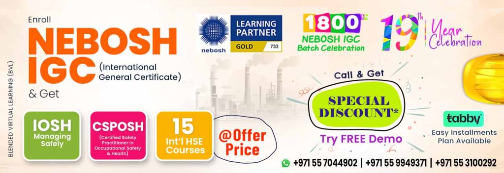 NEBOSH Courses